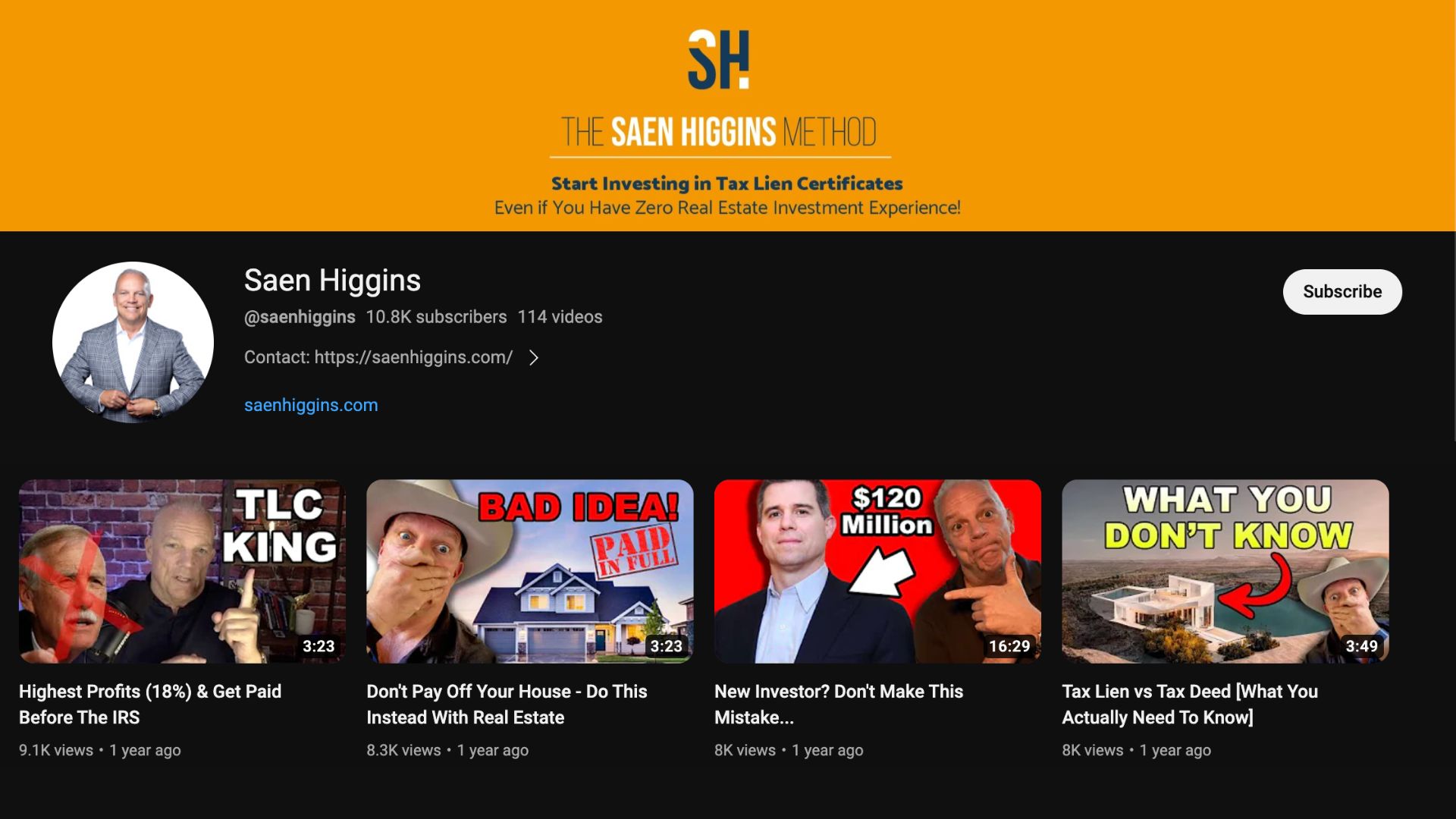 Tax Lien Investing For Beginners | The Saen Higgins Blog